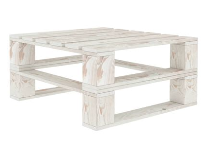 BOHO LOW WHITE PALLET TABLE – The Wedding + Event Creators