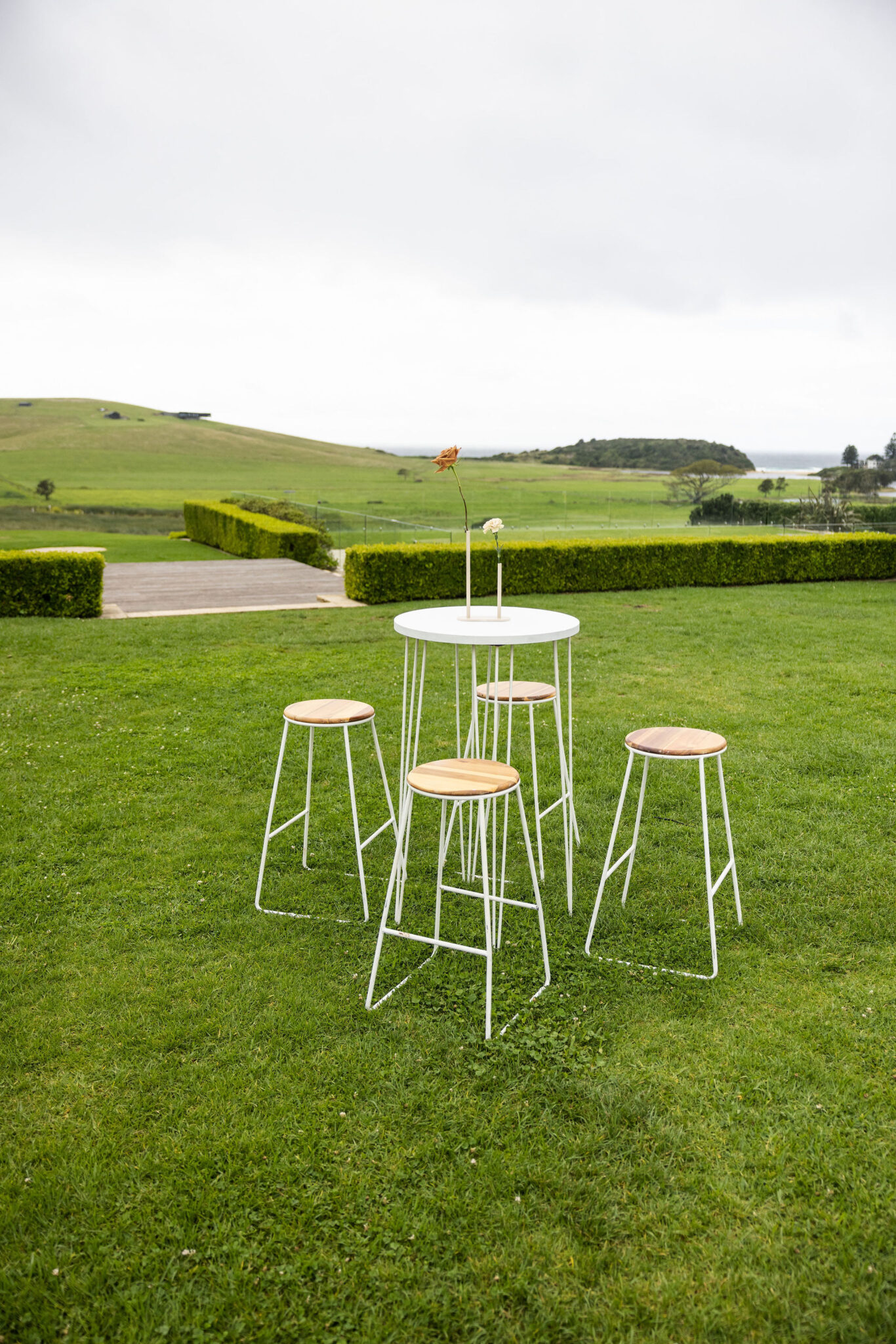 White Bar Table Package - The Wedding Creators