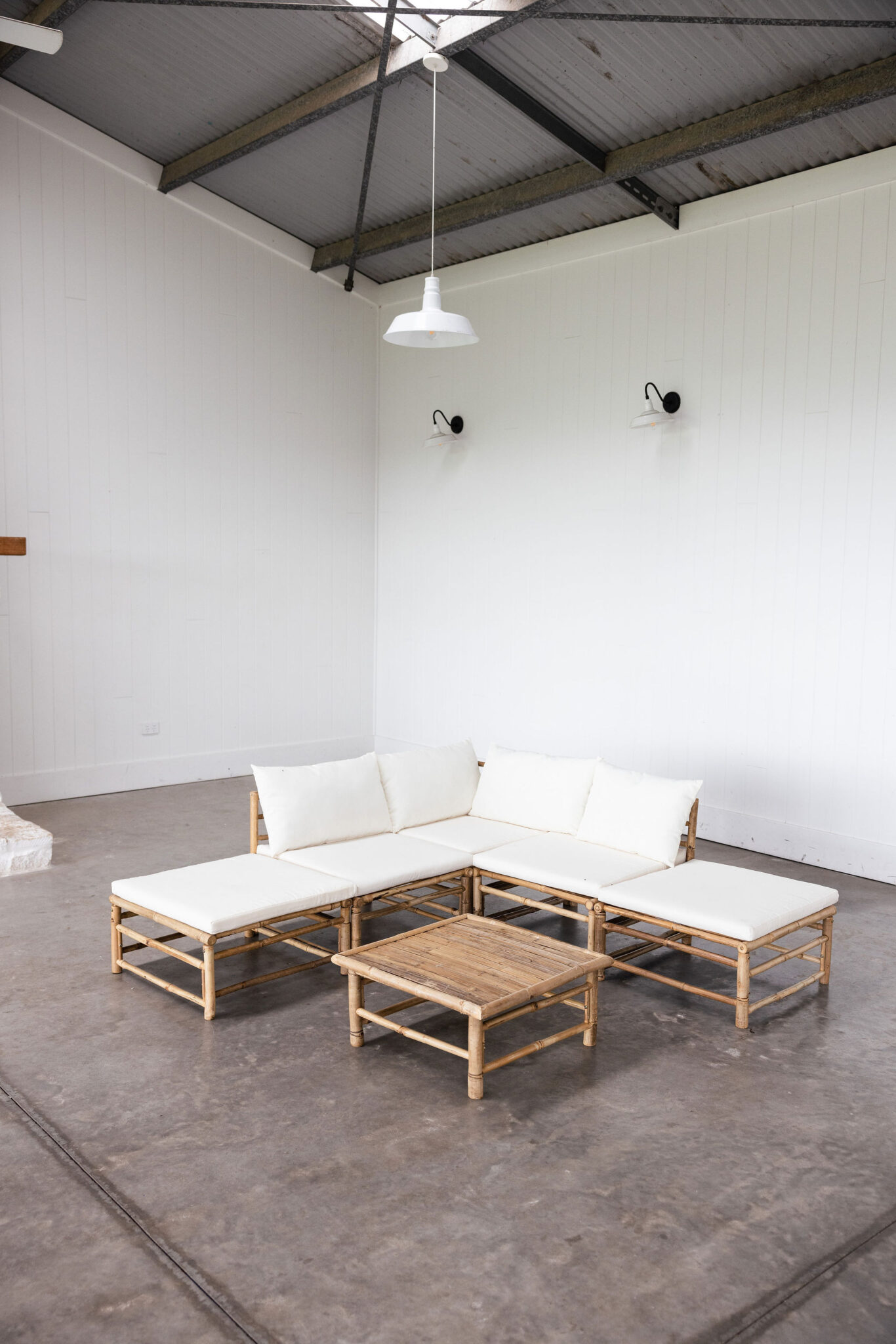 Coastal Bamboo Lounge Set - The Wedding Creators