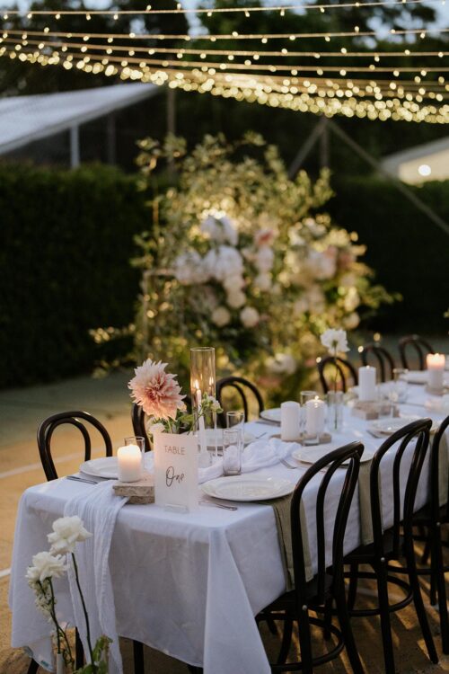 Table Runners – White – The Wedding + Event Creators