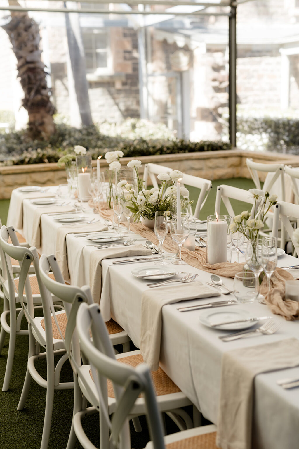 Table Runners - Natural - The Wedding Creators