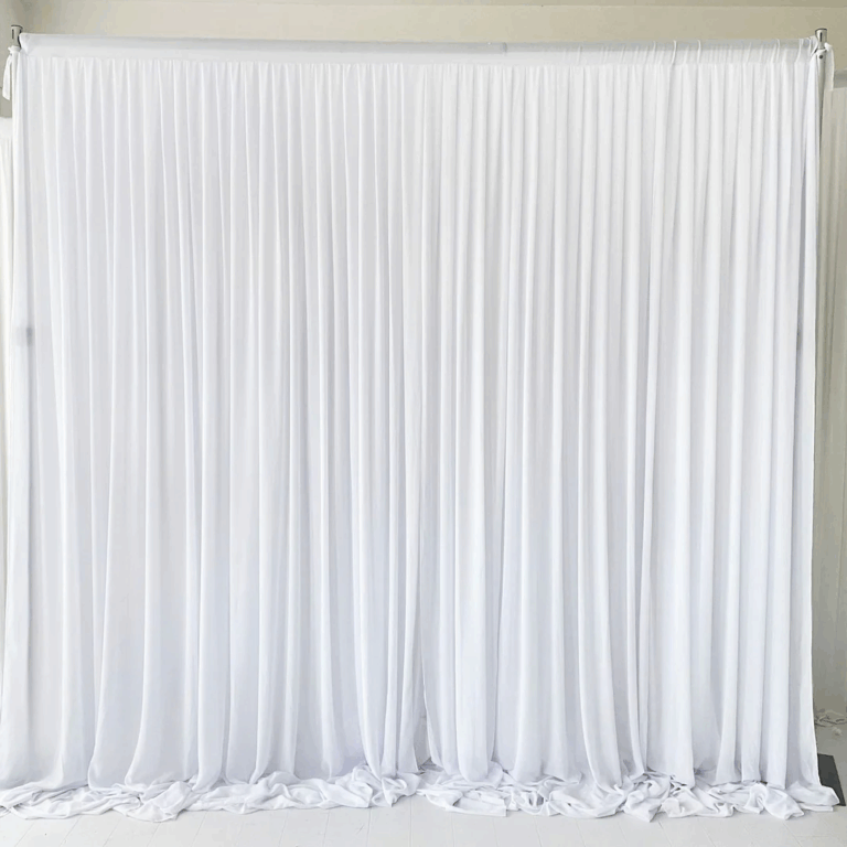 Photo Fabric Backdrop - The Wedding Creators